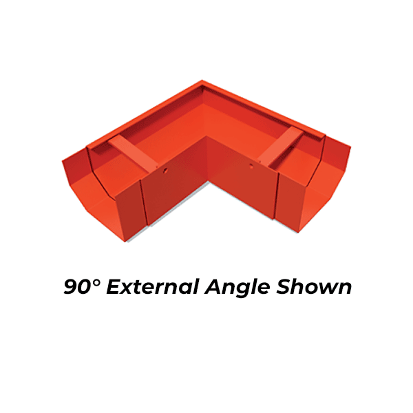 Shaped Box Gutter - External Angles - Guttercrest