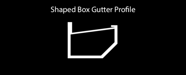 Aluminium Shaped Box Guttering | Aluminium Profiled Box Gutters | Metal ...