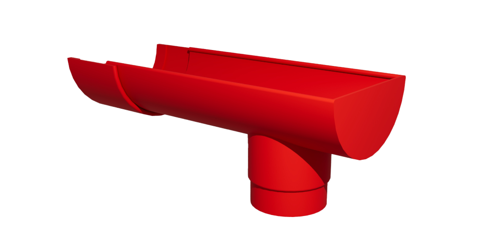 Half Round Gutter – Round Stop End Outlets - Guttercrest